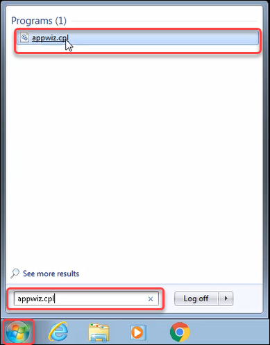 Uninstall Webroot SecureAnywhere for Windows 8 and older
