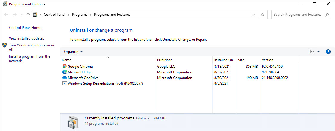 Uninstall Webroot SecureAnywhere (Windows 10)