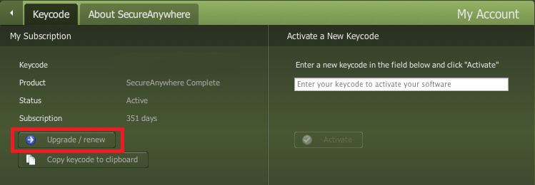 Renewing Your Subscription Renewing Your Subscription