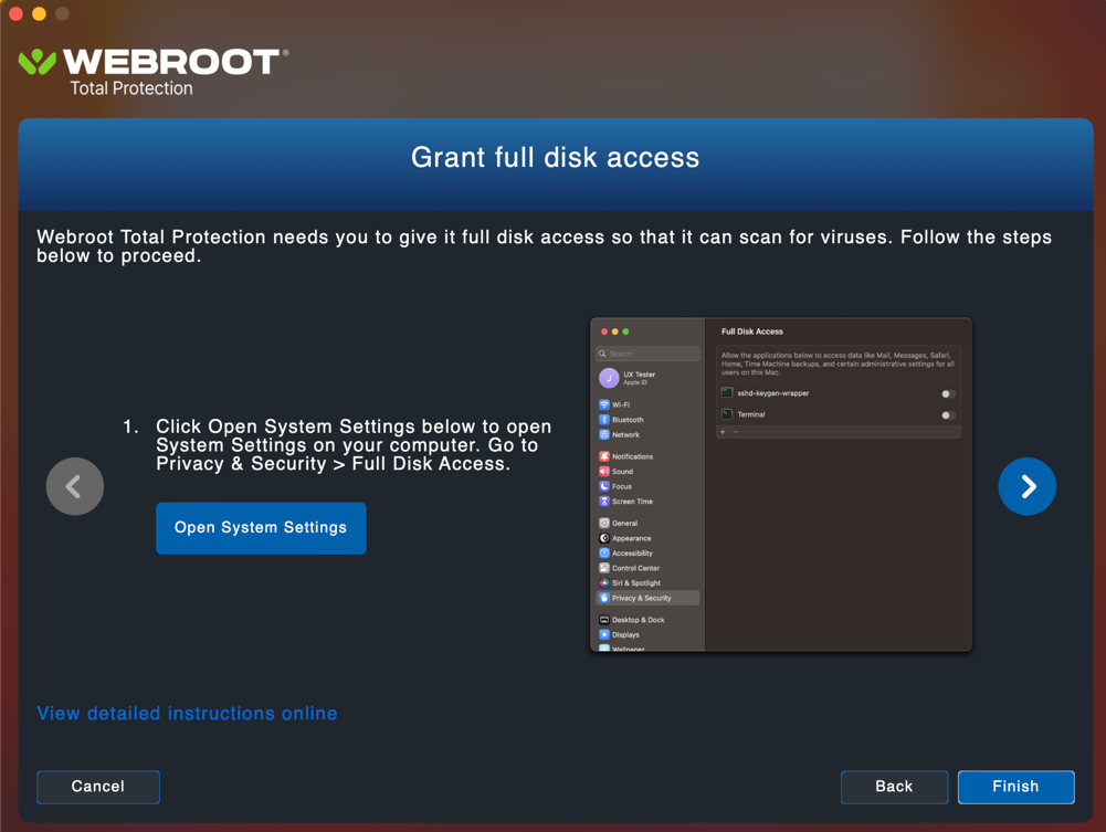 Installing Webroot Total Protection