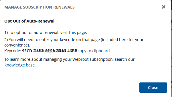 How to manage default payment method and automatic renewal